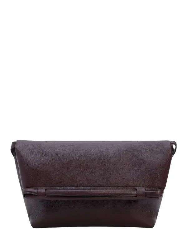 Janessa Leoné Auden Convertible Leather Clutch - Burgundy