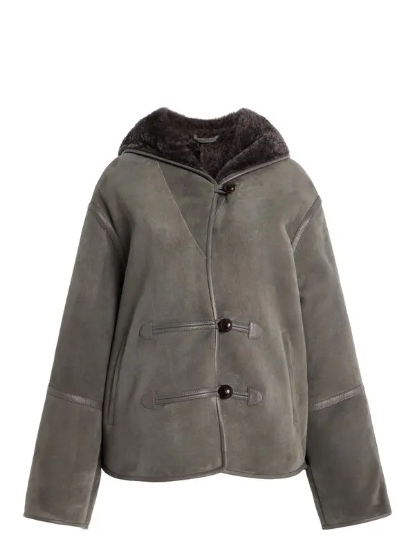 ARMA Vivi Shearling Jacket - Grey