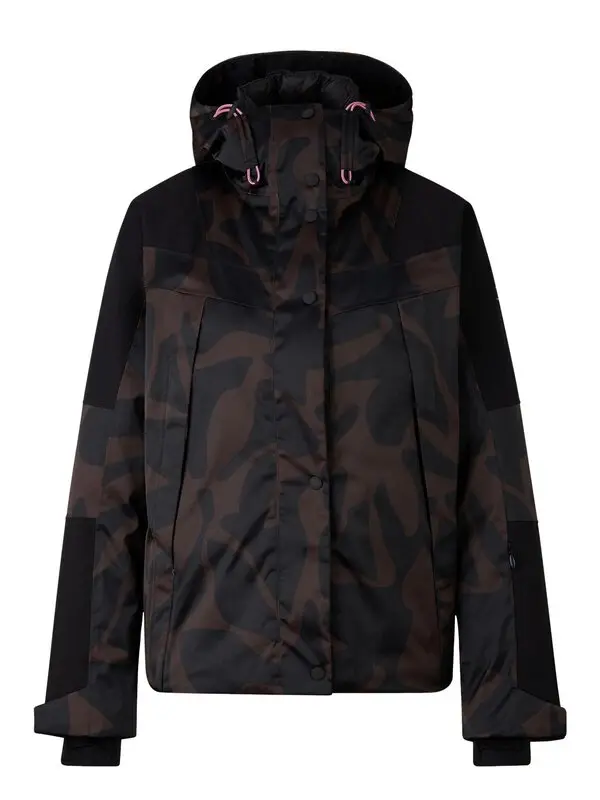 Bogner Tinka Ski Jacket - Chocolate/black