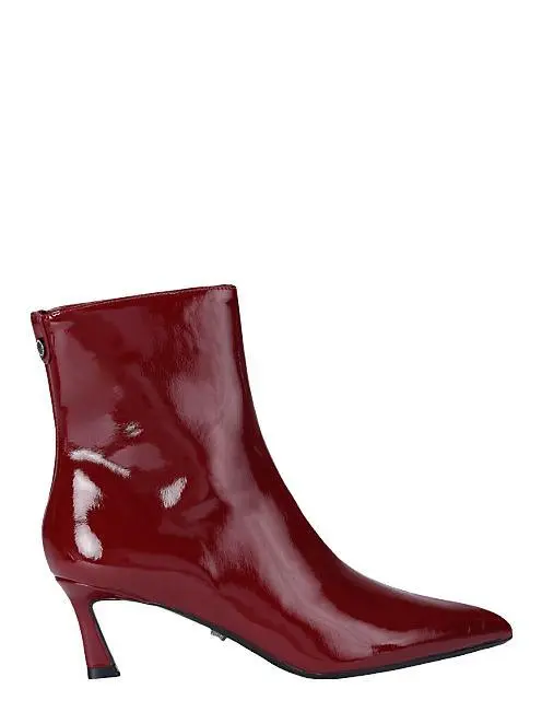 Carvela Marcia Heeled Ankle Boots - Red