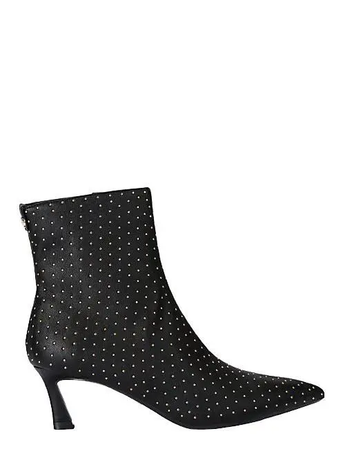 Carvela Marcia Embellished Faux-leather Ankle Boots - Black/comb