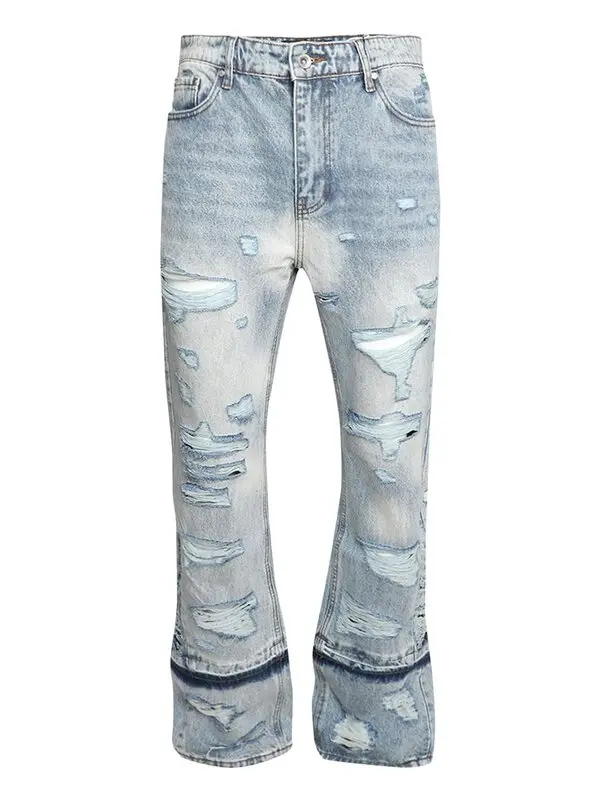 WHO DECIDES WAR BY EV BRAVADO Gnarly Denim - Blue