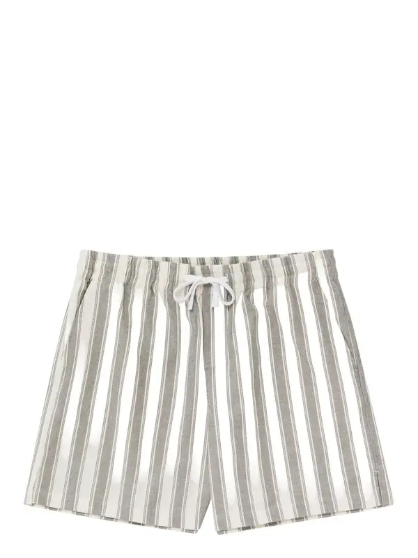 Aimé Leon Dore Striped Drawstring Short - Multicolor