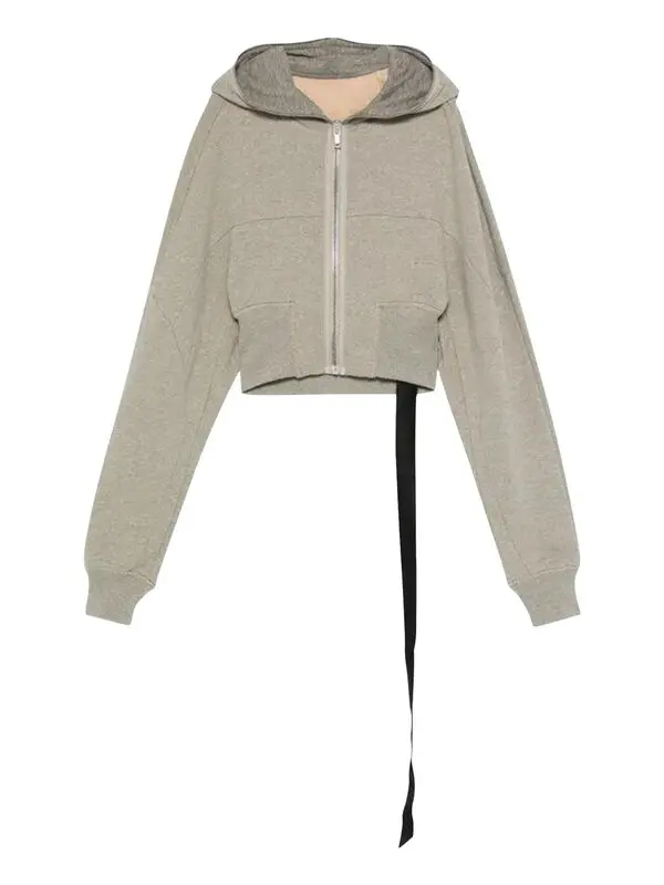 Rick Owens Collage Gimp Hoodie - Grey