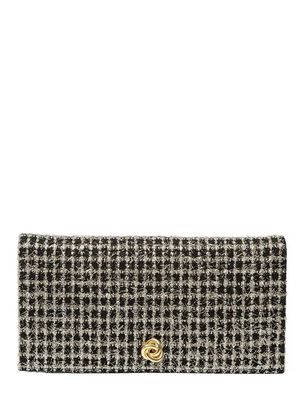 MICHELLE WILHITE Eloise Flap Clutch - Gold