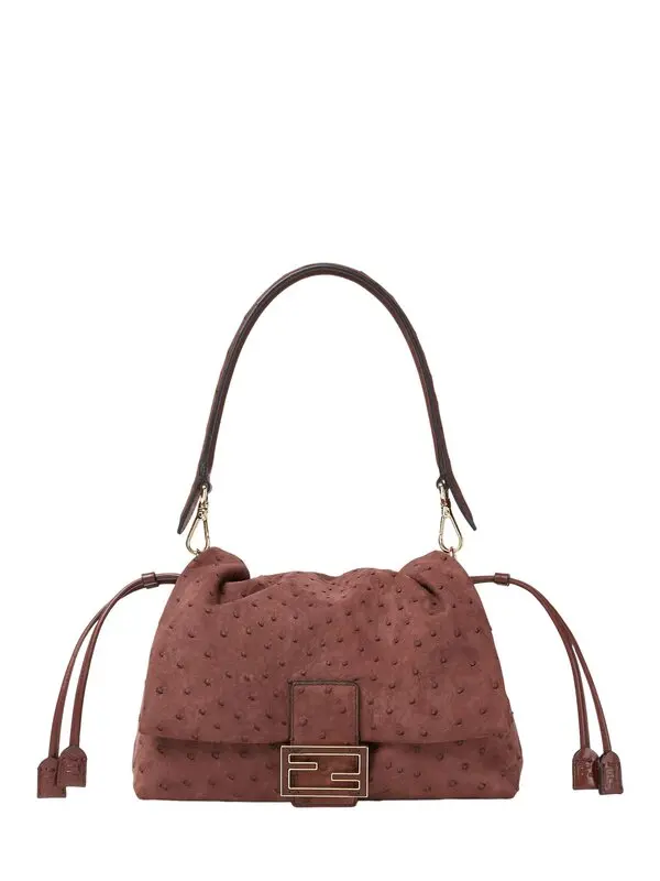 Fendi Mamma Baguette Medium - Brown