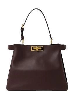 Fendi Peekaboo Soft Medium - Brown
