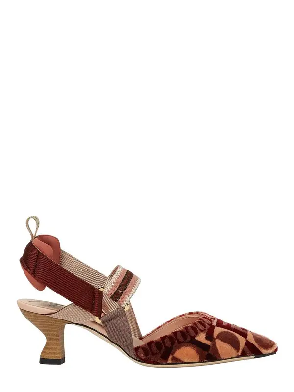 Fendi Colibrì Slingbacks - Pink