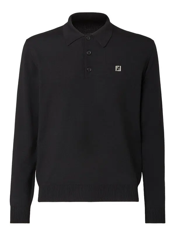 Fendi Polo Shirt - Black