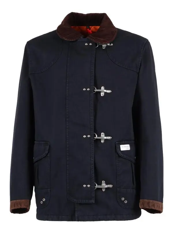 FAY 4 Ganci Archive Coat - Blue