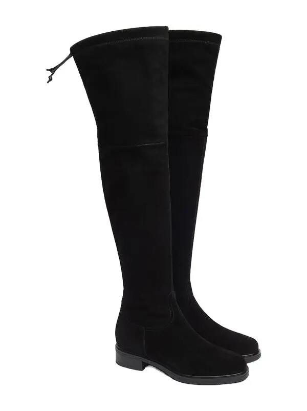 NEROGIARDINI Tall Leather Boots - Black