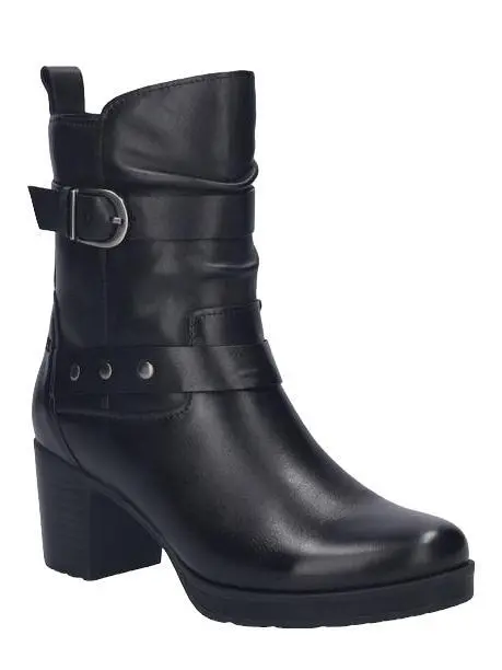 Josef Seibel Platform Bootie - Black