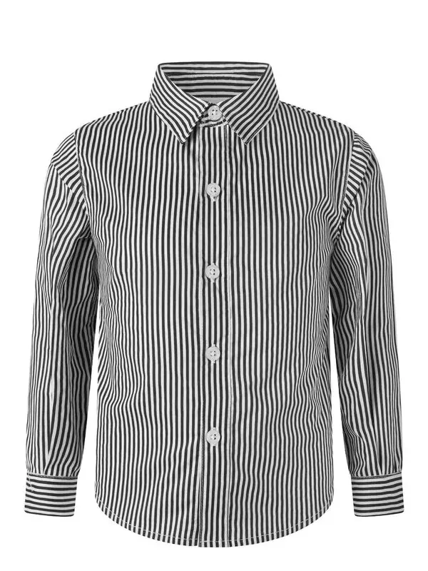 RACHEL RILEY Stripe Shirt - Black
