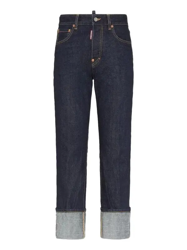 Dsquared2 5-pocket Pants - Navy Blue