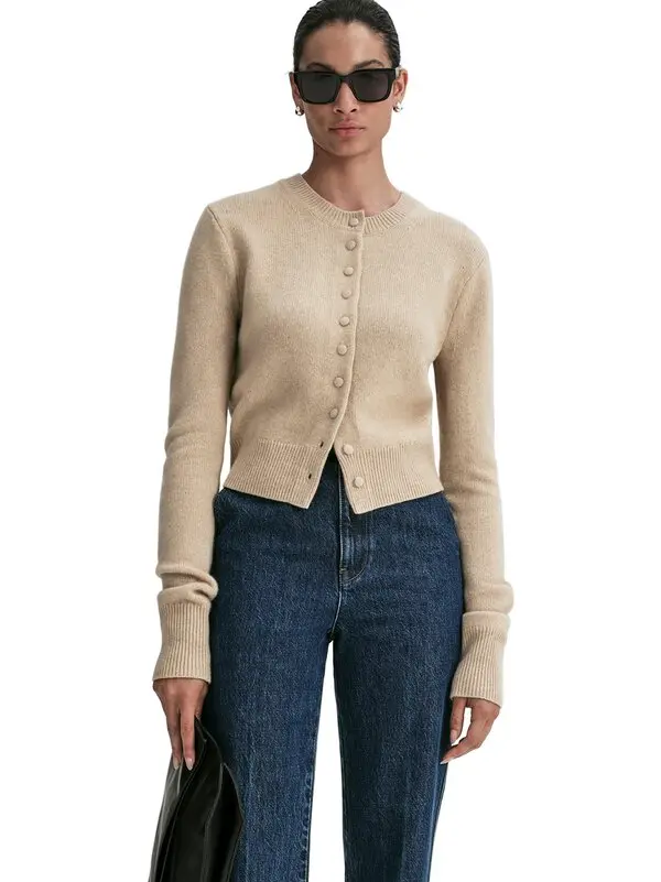 A.L.C. Skyler Cashmere Cardigan - Agate Stone