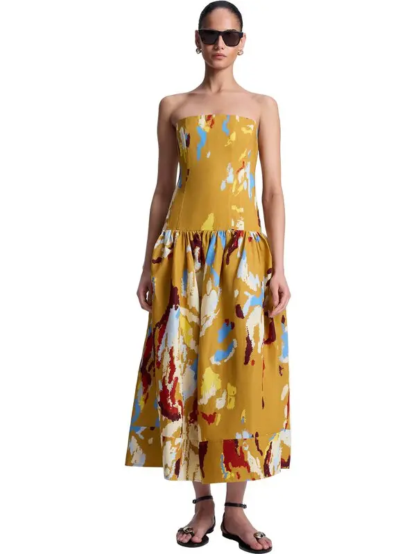 A.L.C. June Printed Midi Dress - Desert Multi