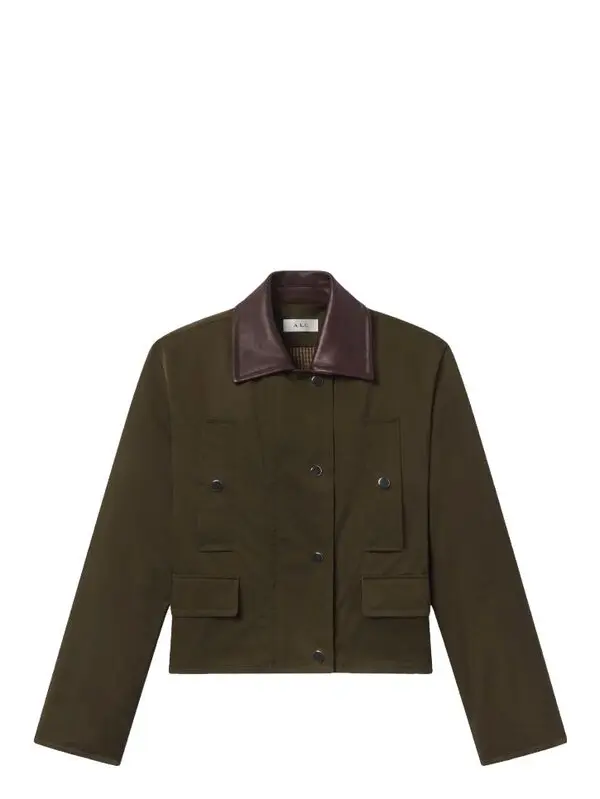 A.L.C. Colton Oil Cloth Jacket - Military