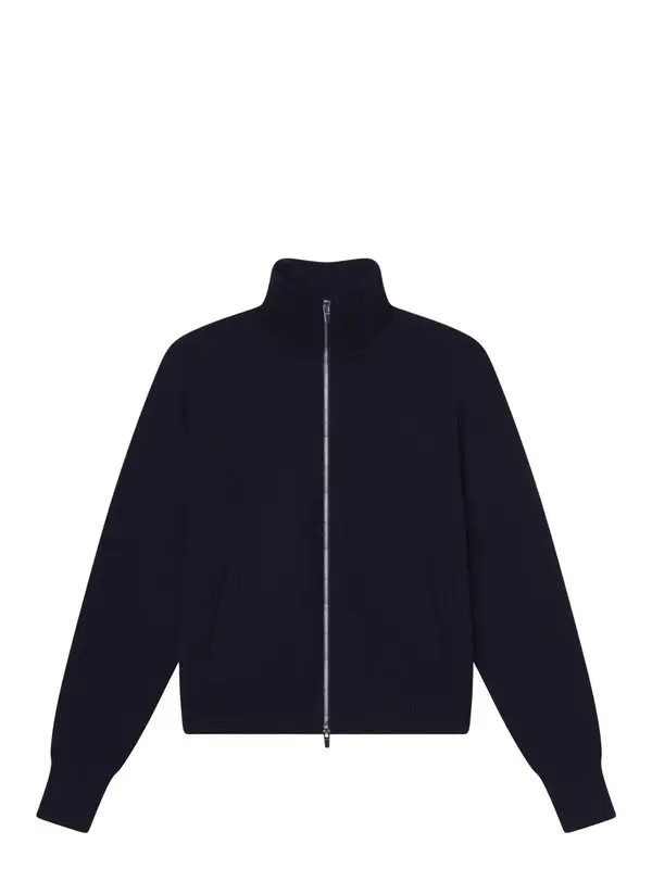 A.L.C. Oliver Knit Zip-up Cardigan - Navy