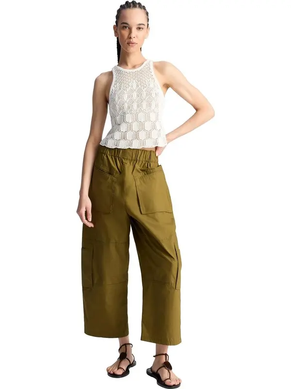A.L.C. Owen Cropped Utility Pant - Hazel