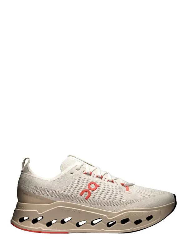 On Running Cloudsurfer Max Sneakers - Ivory/salmon