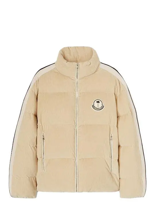 Moncler X Palm Angels Abrolhos Down Jacket - Beige/white