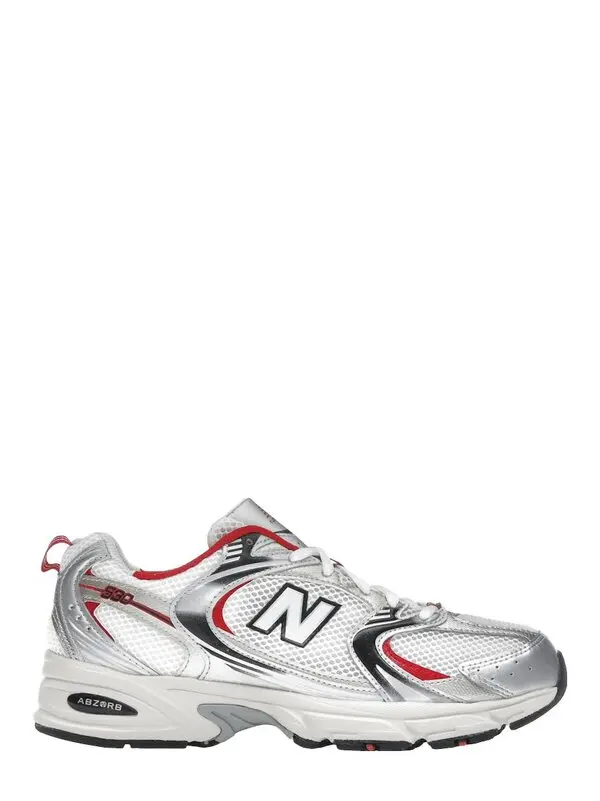 NEW BALANCE 530 Athletic Sneakers - White/grey/red