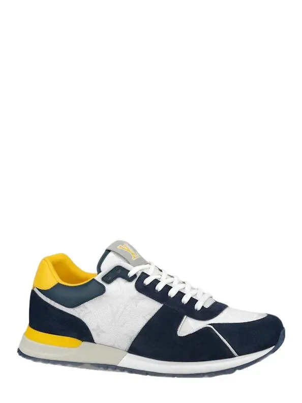 LOUIS VUITTON Run Away Trainers - Blue/yellow/white