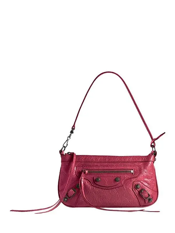 Balenciaga Le City Pouch On Strap - Framboise