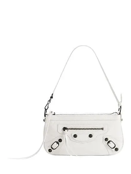 Balenciaga Le City Pouch On Strap - Optic White