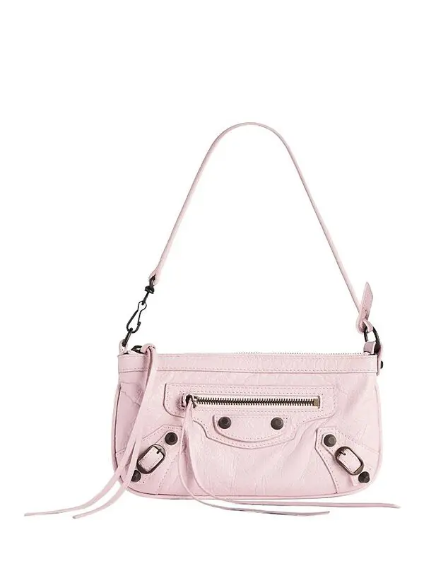 Balenciaga Le City Pouch On Strap - Petal Pink