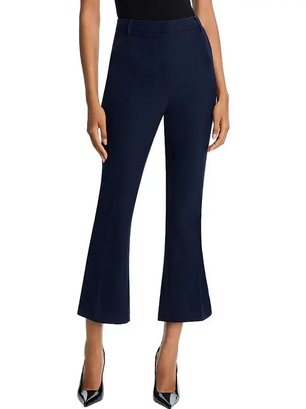 Aqua Kick Flare Trousers - Dark Navy