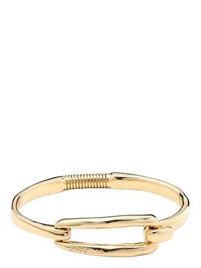 UNODE50 Anchor Buckle Bangle - Gold