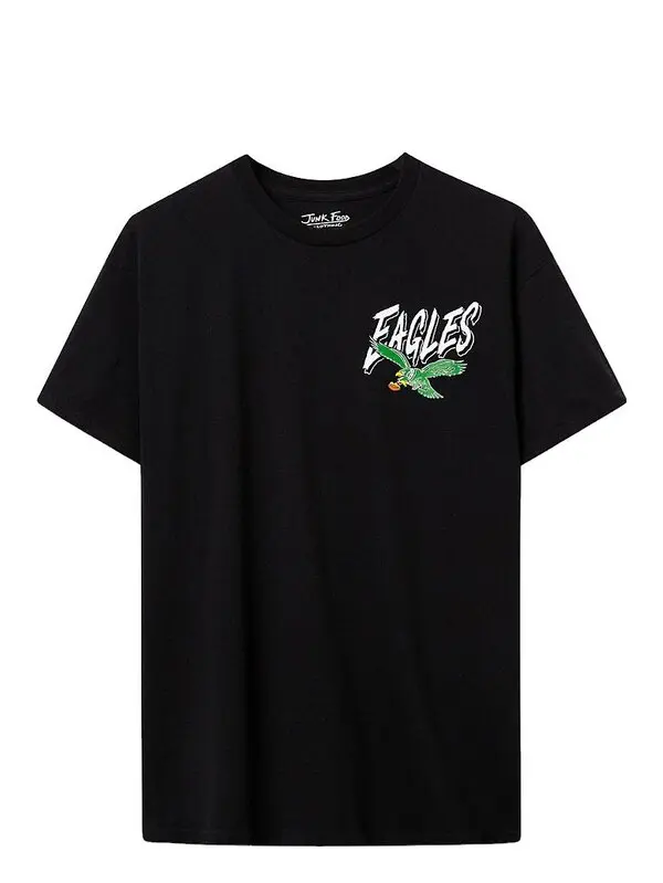 Junk Food Clothing Nfl Philadelphia Eagles Icon Flea Market Tee - Black