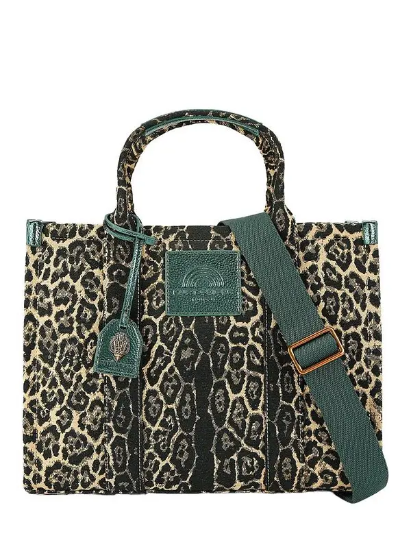 Kurt Geiger Southbank Printed Tote - Open Brown