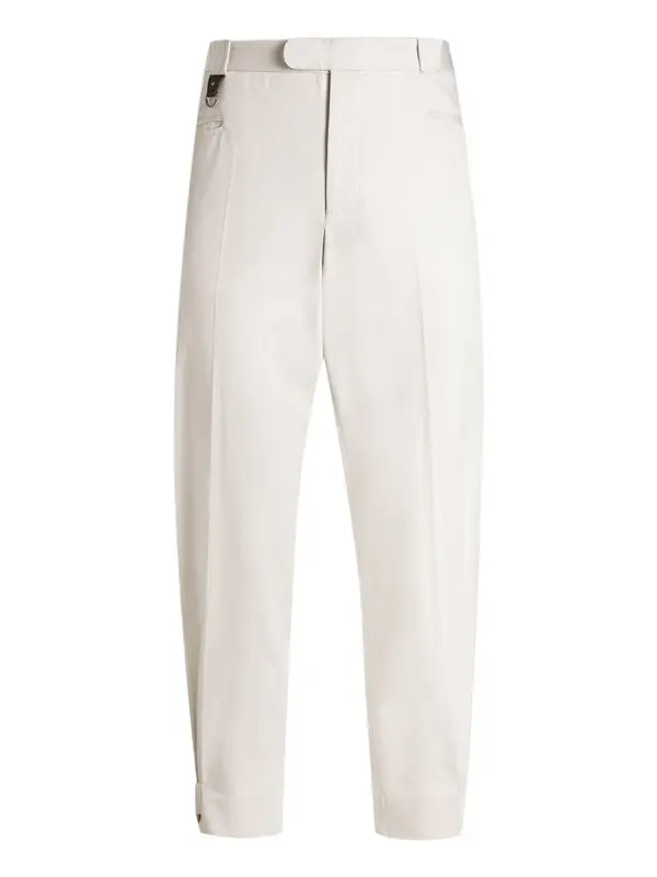 Dolce & Gabbana Gabardine Trousers - Beige