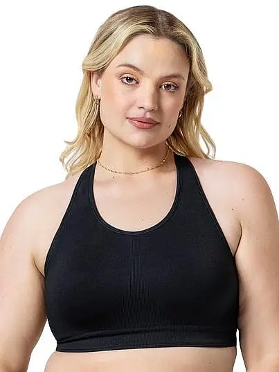 Victoria's Secret Curvy Couture Smooth Seamless Support Wireless Bra - Black