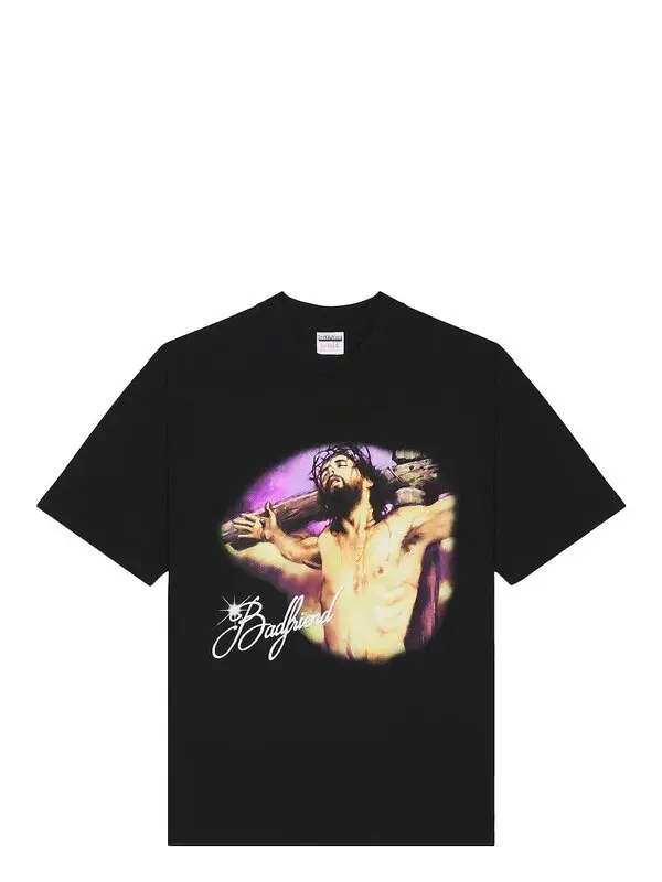 BADFRIEND Jesus Tee - Black