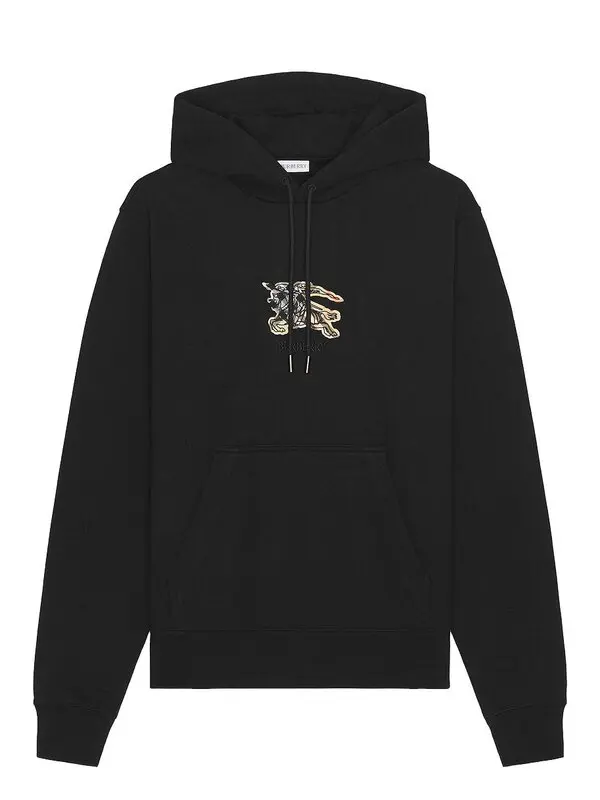 Burberry Simon Ekd Hoodie - Black
