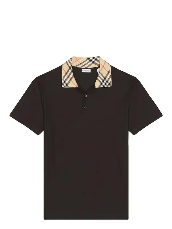 Burberry Evan Polo In Brown - Clove Brown