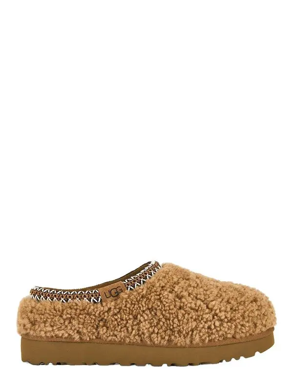 UGG Tasman Maxi Curly Slipper - Chestnut