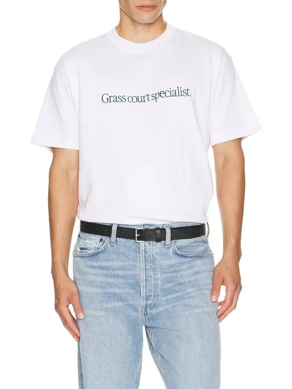 OYSTER Specialist T-shirt In Blue - Grass