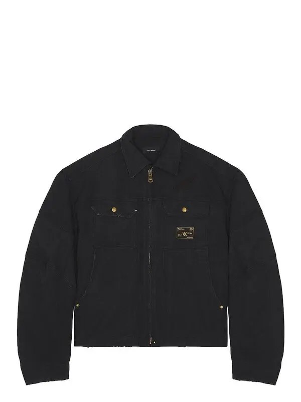 WILLY CHAVARRIA Stockton Work Jacket - Black