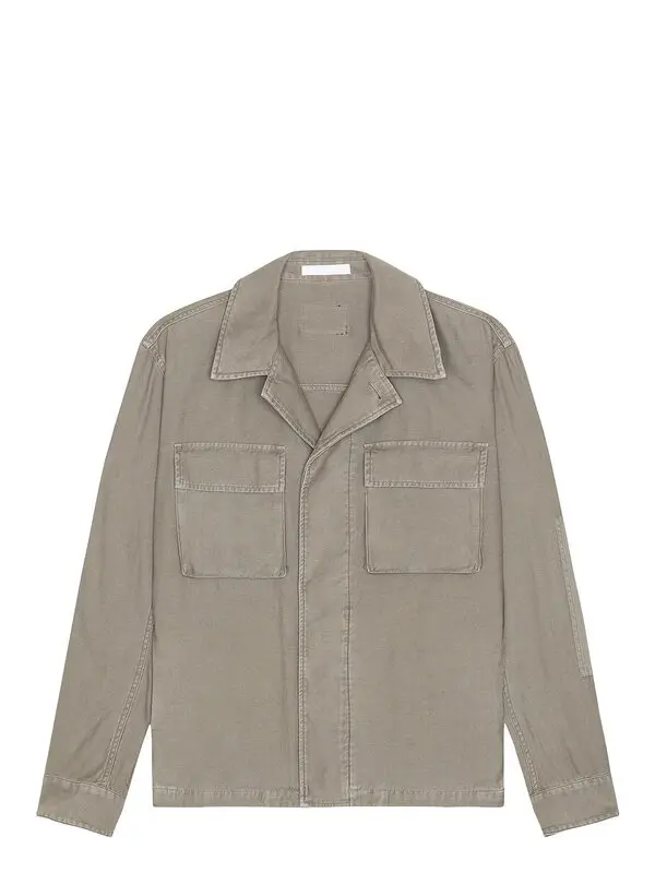 Helmut Lang Garment Dyed Utility Jacket - Stone