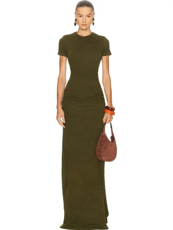 Silvia Tcherassi Cristal Dress - Hunter Green