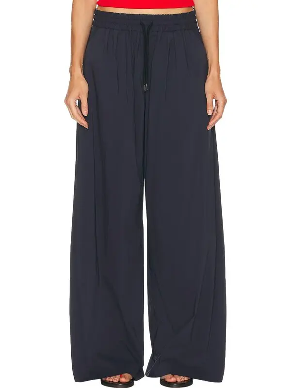 ST. AGNI Everyday Drawstring Pant - Dark Ink