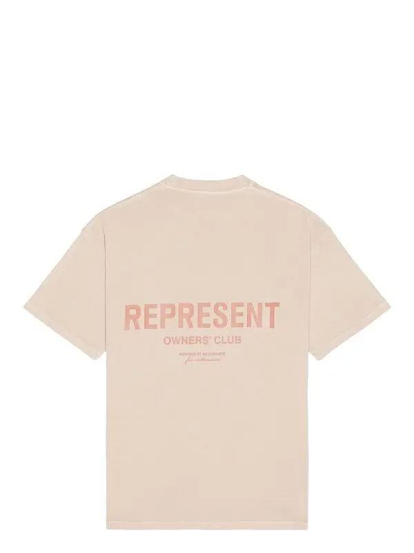 REPRESENT Owners Club Tee In Mauve - Dusty Mauve
