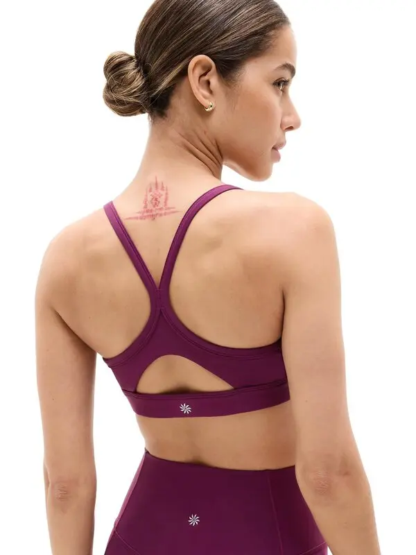 Athleta Vital Sports Bra A-c - Plum