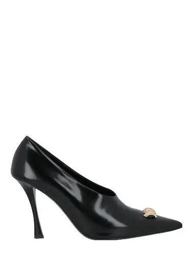 Givenchy Leather Pumps With Crystal Appliqués - Black