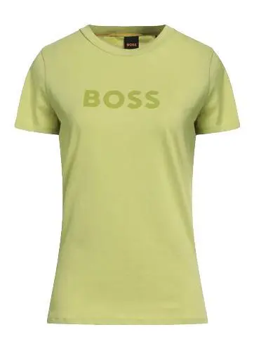 BOSS Logo-print Jersey T-shirt - Green