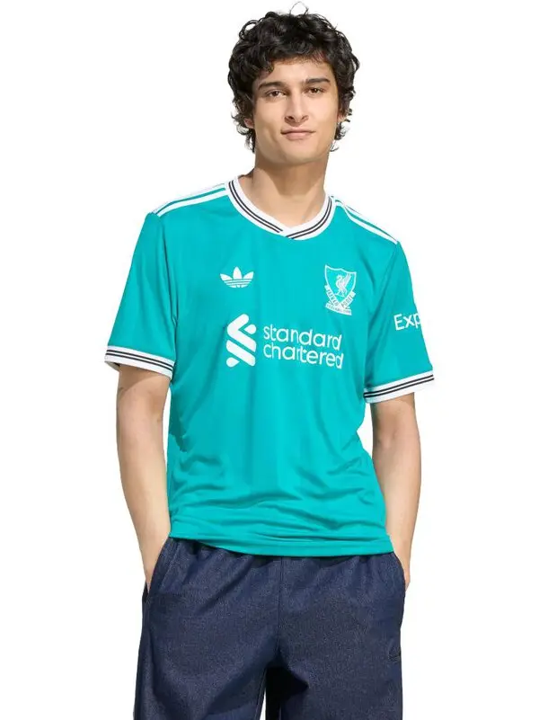 Adidas Liverpool Fc 25/26 Third Jersey - Sea Green